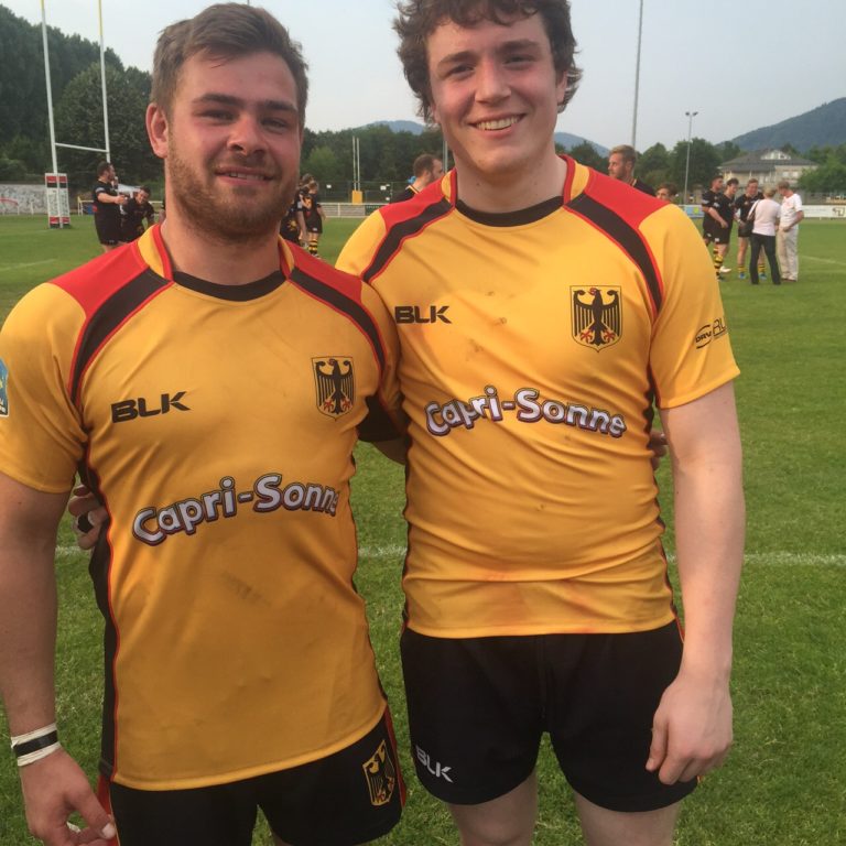 Tom und Thore bei der Nationalmannschaft. – FC St. Pauli Rugby